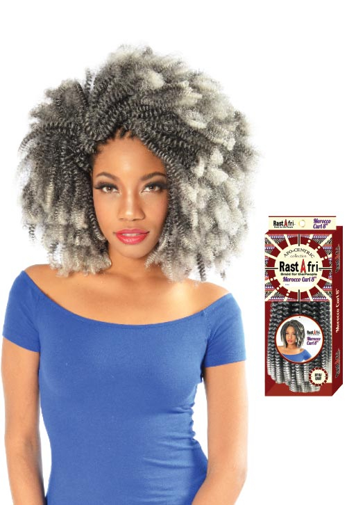 Rast A Fri Afo-Centric Collection Braid Morocco Curl 8"