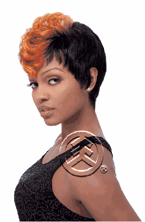 Sensationnel Bump Collection 100% Human Hair Mod Mohawk Wig
