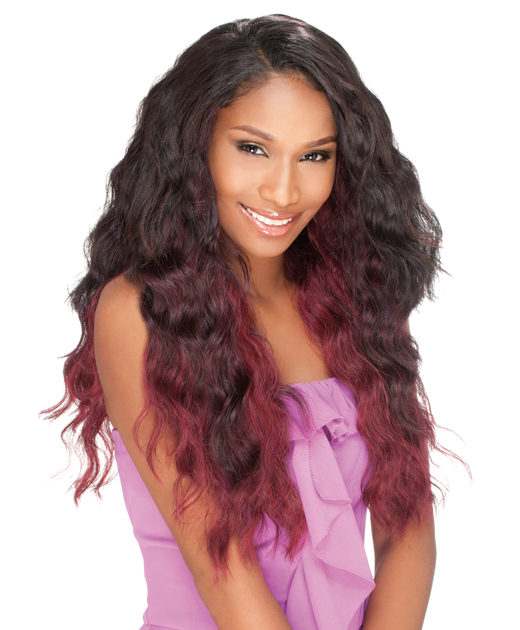 Sensationnel Kanubia Easy 5 Lace Front Edge "Easy 5 Soul" L Parting Wig