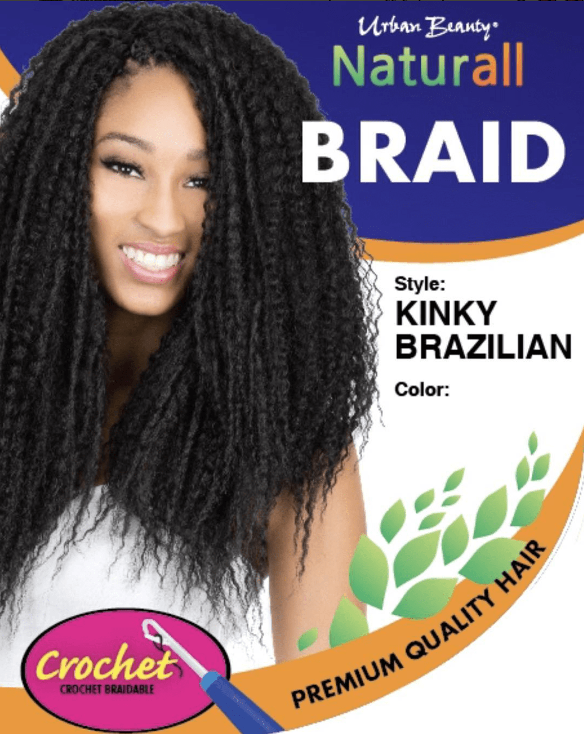 Urban Beauty Synthetic Naturall Kinky Brazilian Braid
