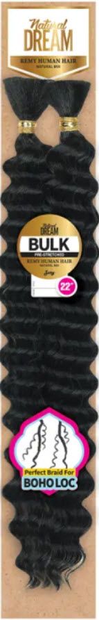 Zury Remy Human Hair Natural Mix Natural Dream-HB Deep Bulk (NEW!!!)