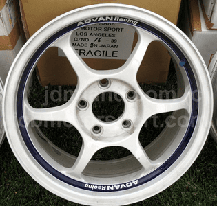 Advan RG White 16" (5X114.3) - Mint! SOLD!