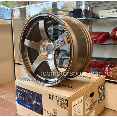 ADVAN TCIII 18X9 5X1143 +25 Offset Racing Bronze