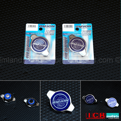 Billion High Performance Radiator Caps Type D and Type F