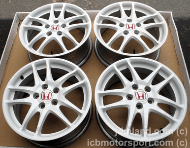 DC5 ITR Type R White Wheels 17" 5X114.3 - SOLD!