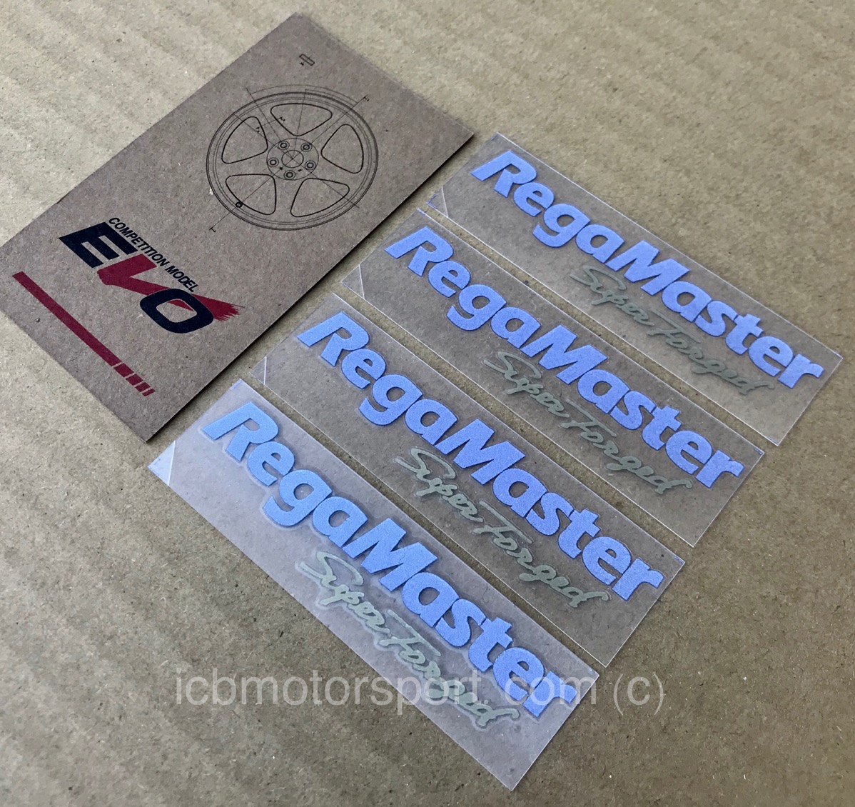 Desmond EVO BRIGHT"Regamaster Super Forged" Spoke Decals 15"/16"/17"/18 ...