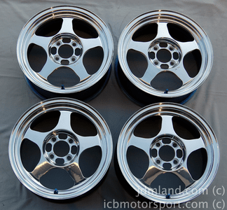Desmond Regamaster EVO BRITE POLISHED 15x7 +45 4X100 SOLD