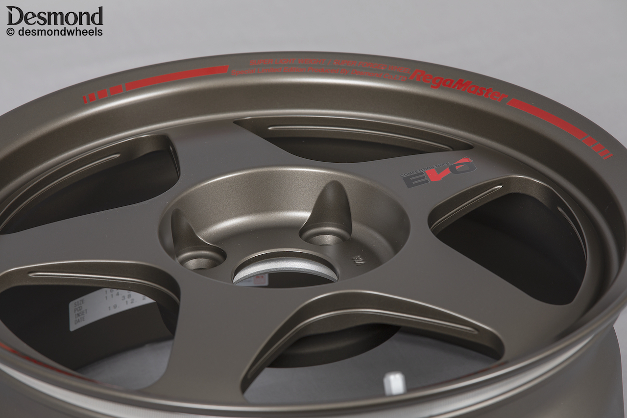 Desmond Regamaster EVO II 16X7 4X100 +38 Offset Satin Bronze Pre-Order