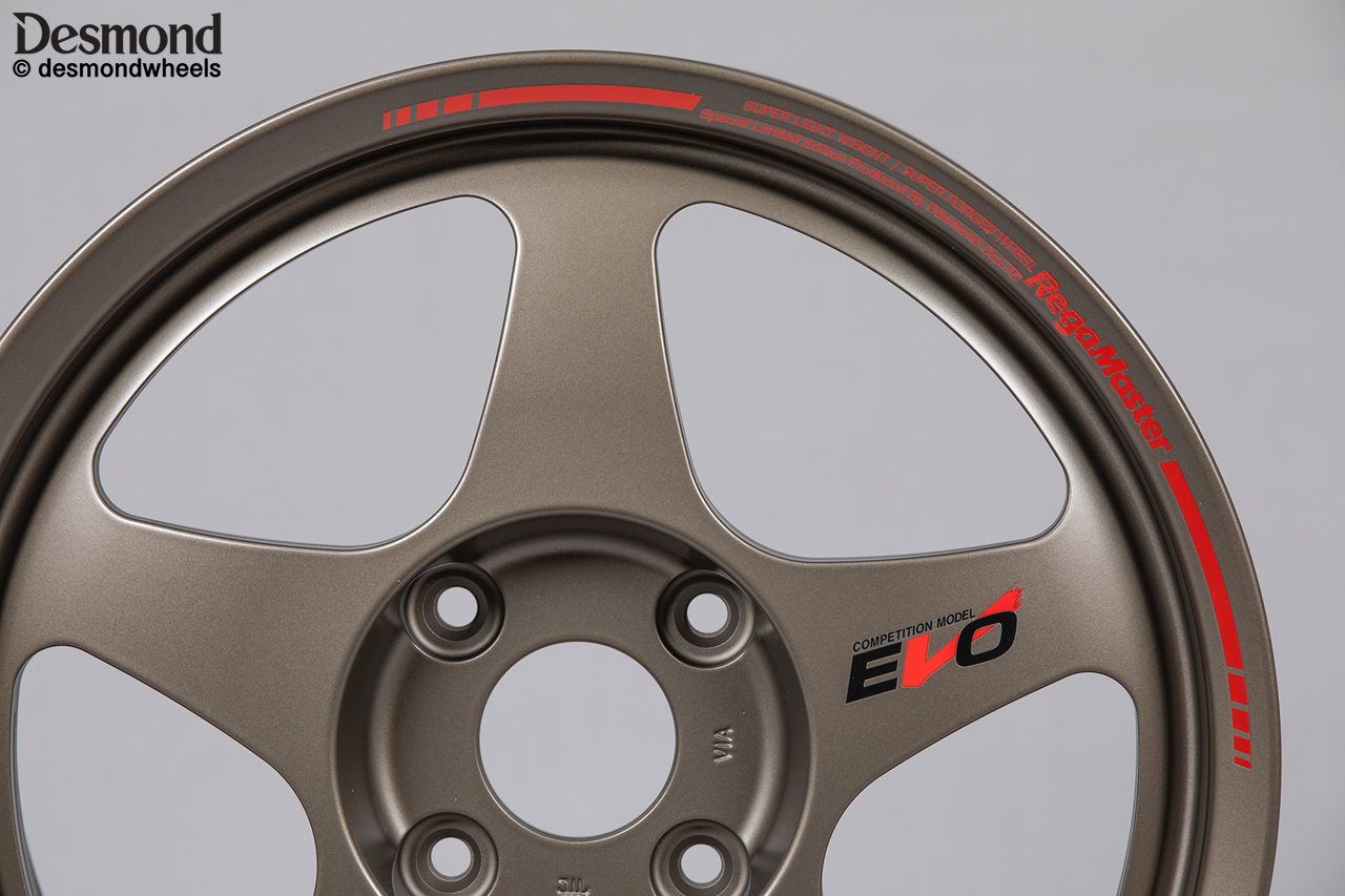 Desmond Regamaster EVO II 16X7 4X100 +38 Offset Satin Bronze Pre-Order
