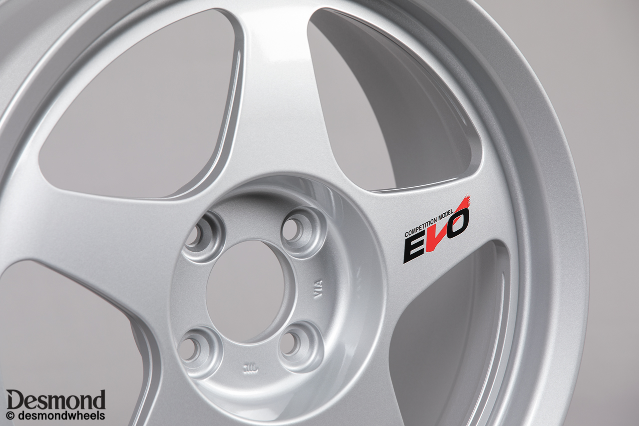 Desmond Regamaster EVO II 16X7 4X114.3 +38 Offset Gloss Silver Pre-Order