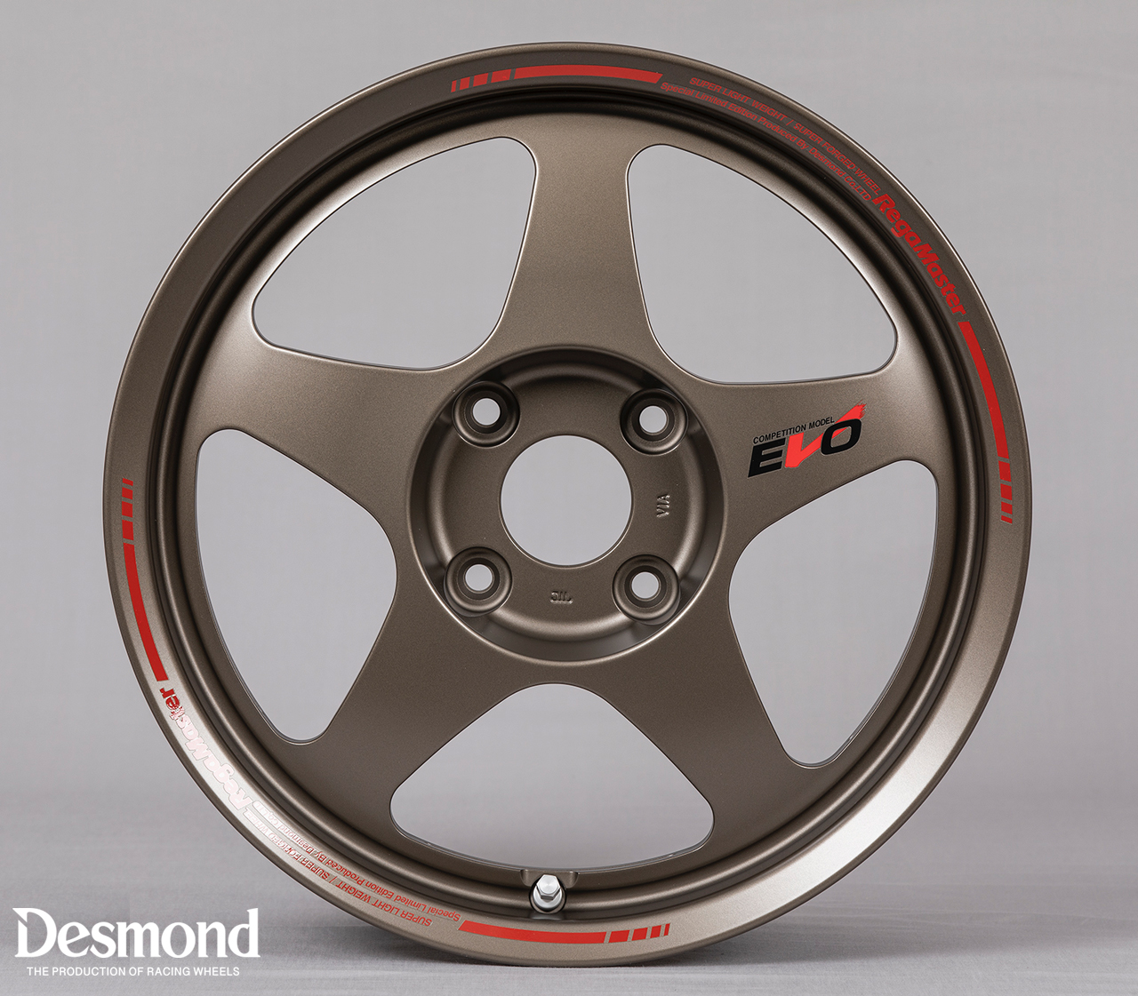 Desmond Regamaster EVO II 16X7 5X114.3 +38 Offset Satin Bronze Pre-Order