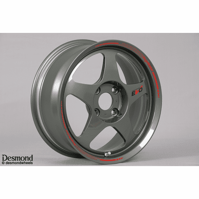Desmond Regamaster EVO II 16X8 4X100 +35 Offset Gloss New Almighty Grey ...