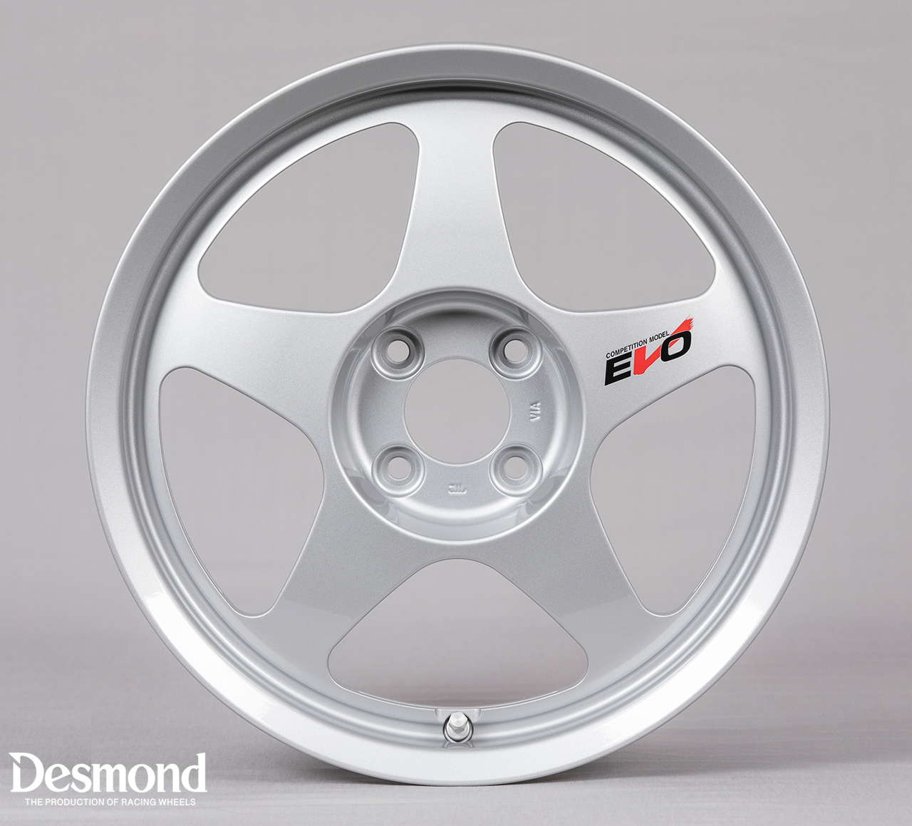 Desmond Regamaster EVO II 16X8 4X100 +35 Offset Gloss Silver Pre-Order