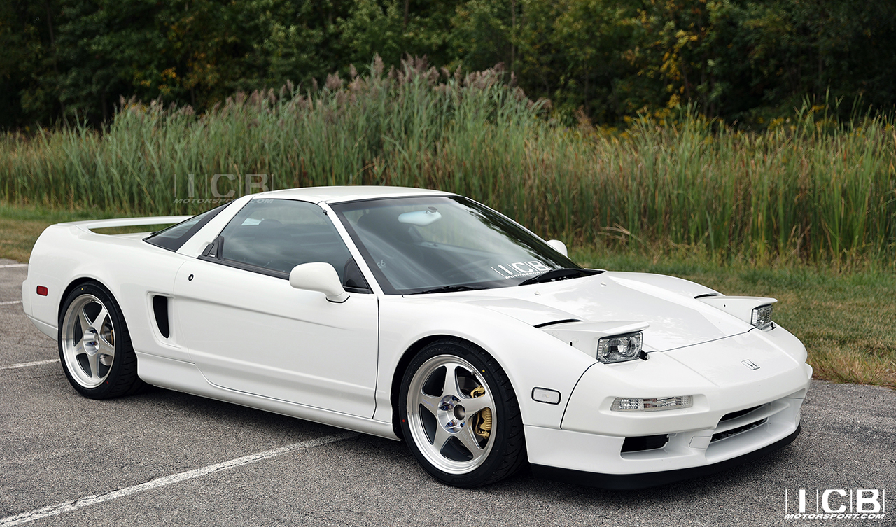 Desmond Regamaster EVO II 17X8 +38 18X10.5 +45 Offset 5X114.3 NSX NA1/NA2 Gloss White Satin ...