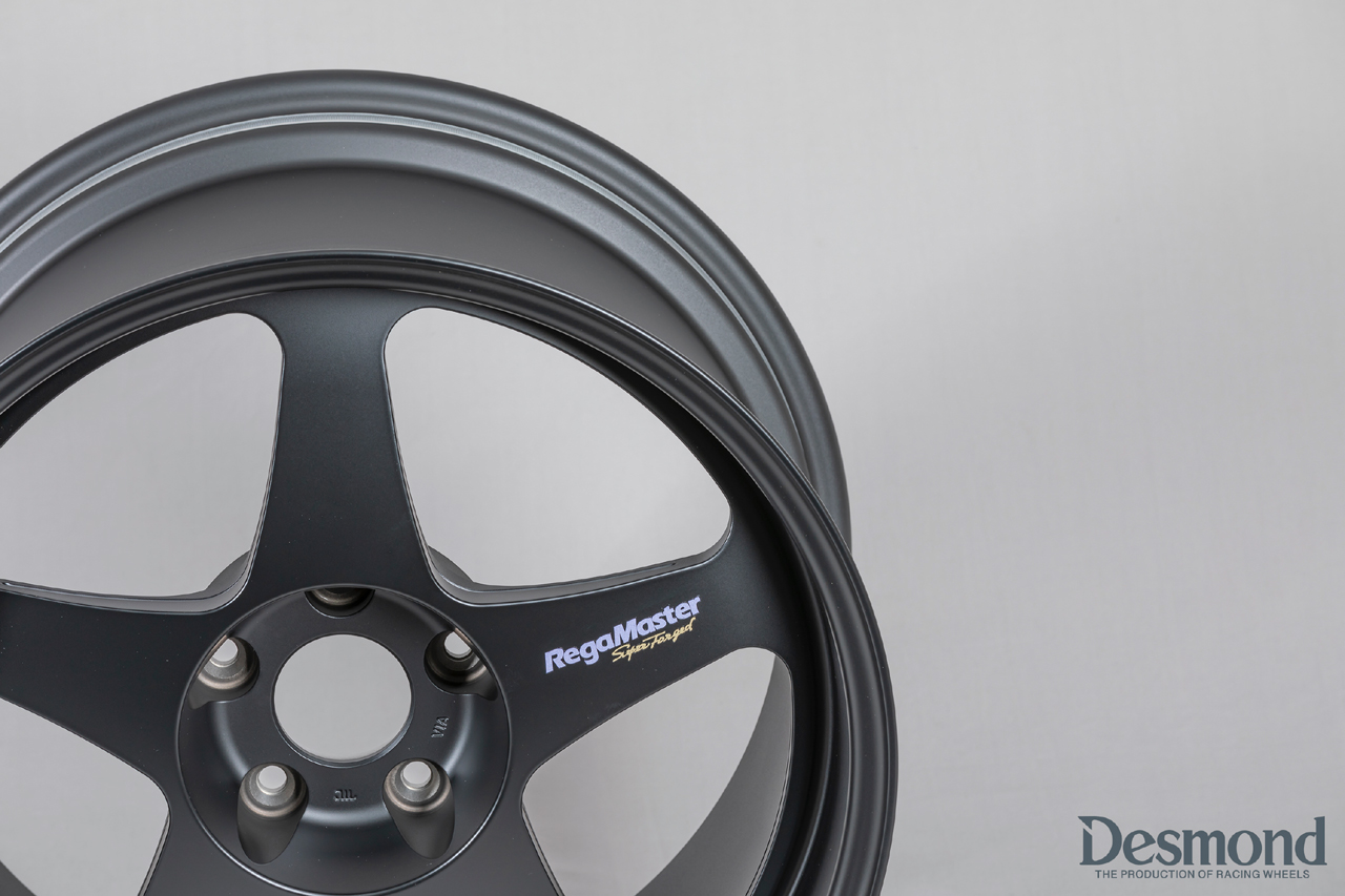 Desmond Regamaster EVO II 18X10 5X120 +50 Offset Satin Black Civic Type ...