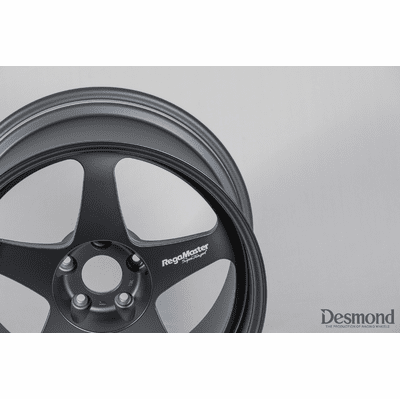 Desmond Regamaster EVO II 18X10 5X120 +50 Offset Satin Black Civic Type ...