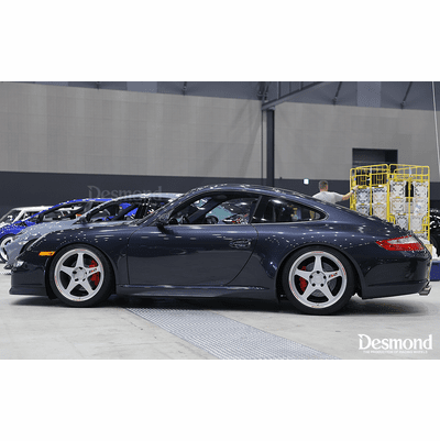 Desmond Regamaster EVO II Flat Center Caps Set of 4 - Gloss Silver Deep ...