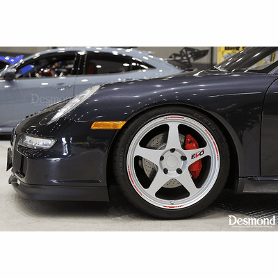 Desmond Regamaster EVO II Flat Center Caps Set of 4 - Gloss Silver Deep ...