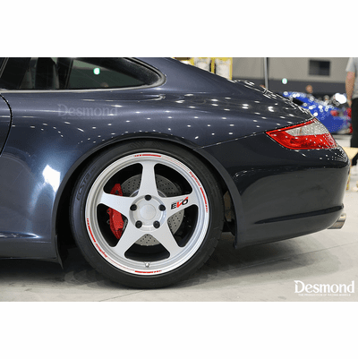 Desmond Regamaster EVO II Flat Center Caps Set of 4 - Gloss Silver Deep ...
