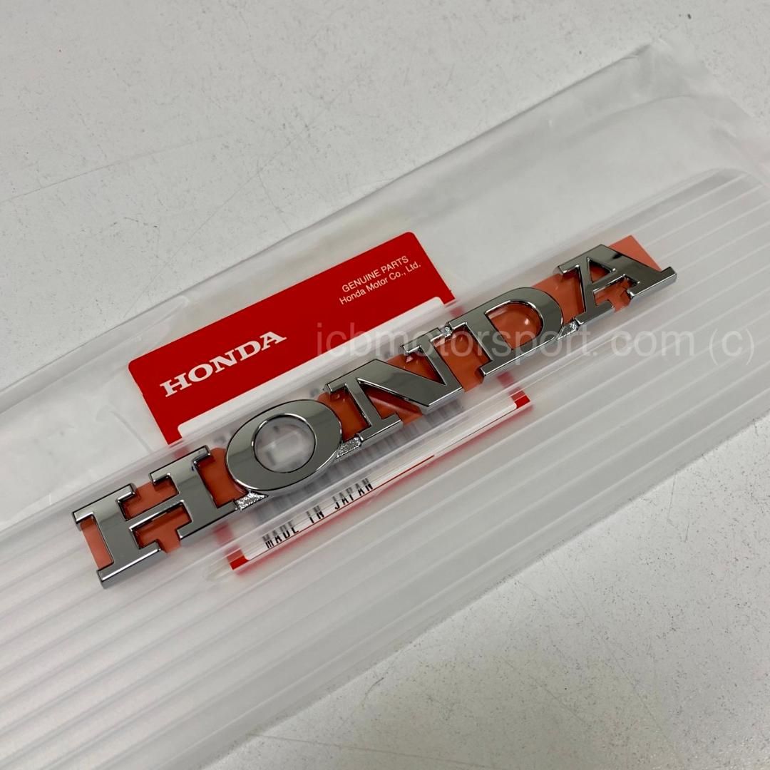 EDM DC2 Type R ITR Rear Honda emblem