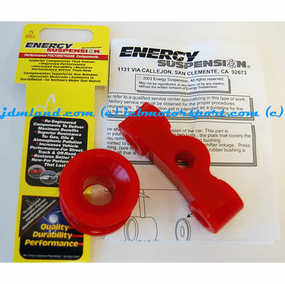 ENERGY M/T SHIFTER BUSHING Red Black Integra 90-01 Civic 92-01 w/ B ...