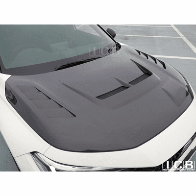 First Molding Super Aero Vented Hood FL5 Civic Type R 2022-25 FRP ...