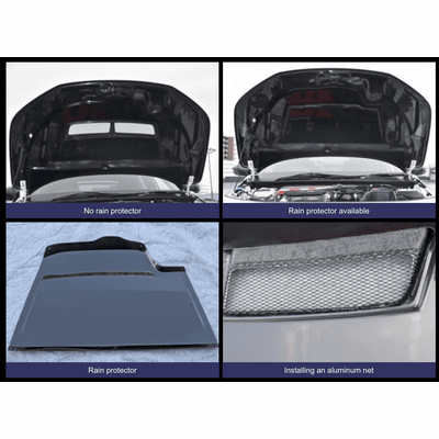 First Molding Super Aero Vented Hood FL5 Civic Type R 2022-25 FRP ...