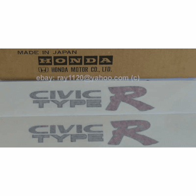JDM Civic EK9 Side "Civic Type R" Decals