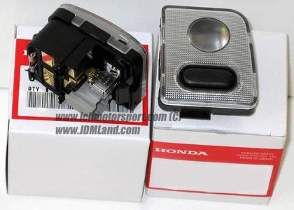 JDM EG2 Del Sol Door Map Light Pair - Black