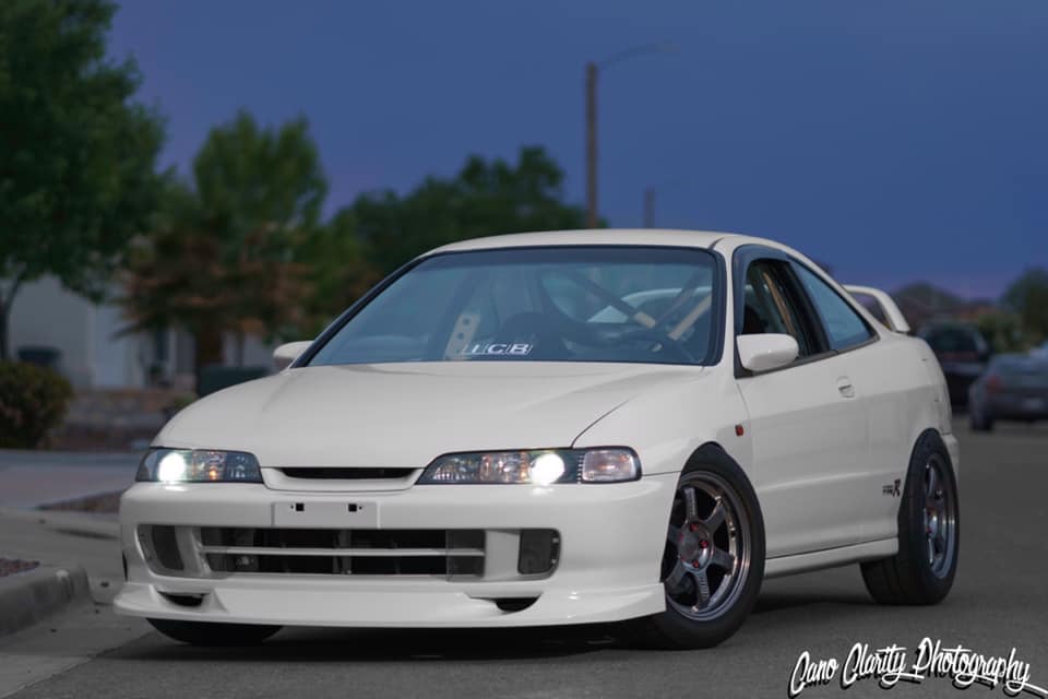 JDM First Molding Carbon Fiber FLUGEL PLATE Lip Spoiler DC2 Integra 94-01