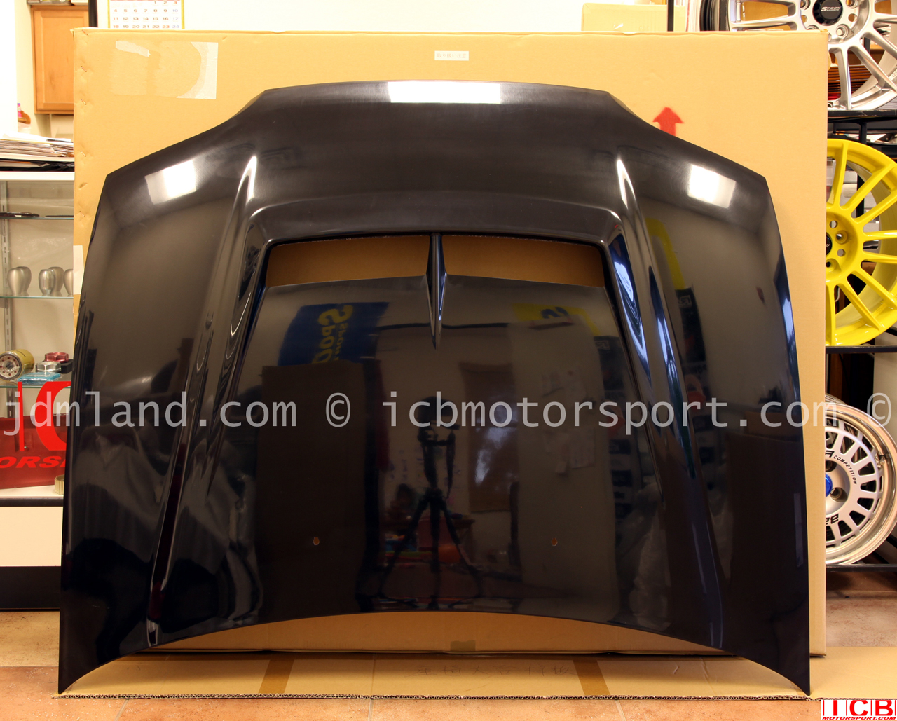 JDM First Molding FRP Aero Vented Hood Honda Integra DC2 Civic EG6 EK4 ...