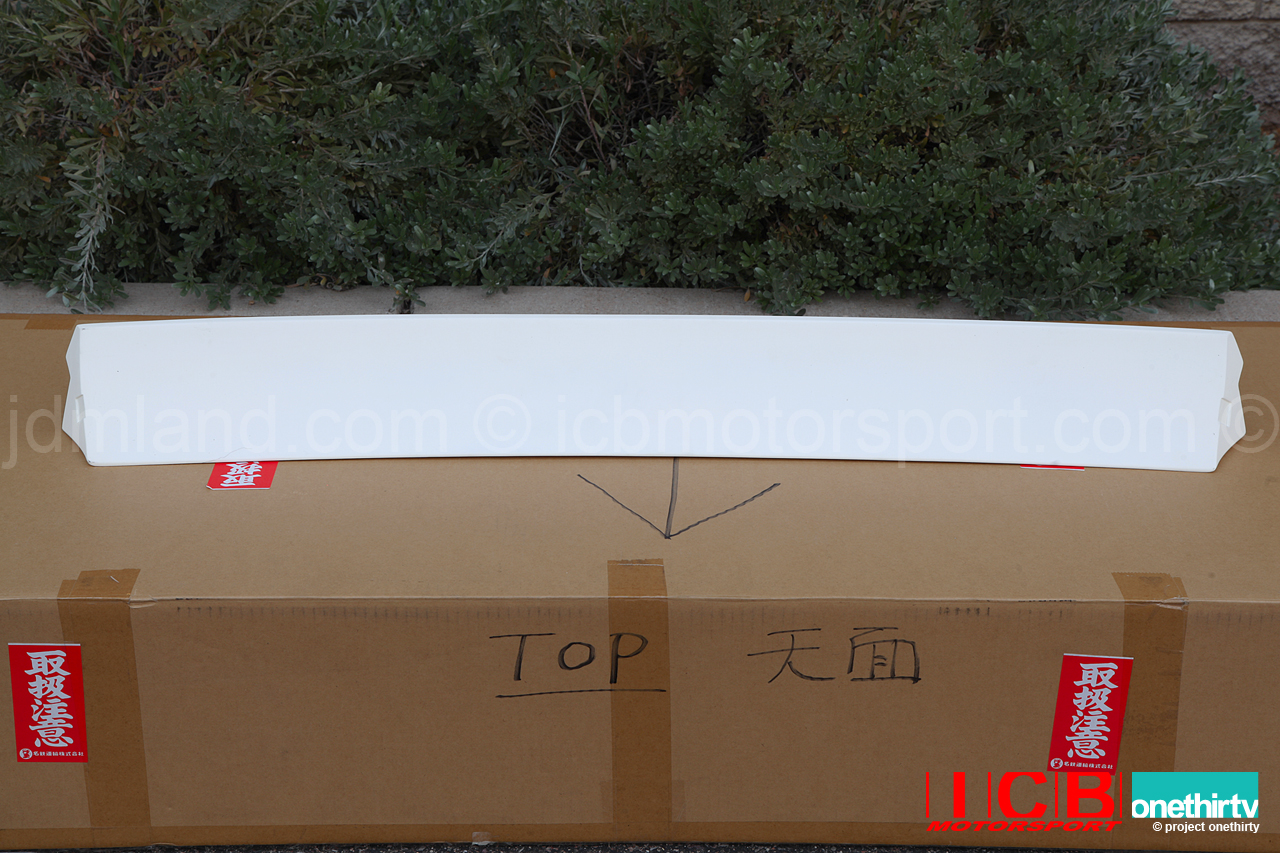 JDM GruppeM NSX NA1 NA2 FRP Rear Deck Spoiler