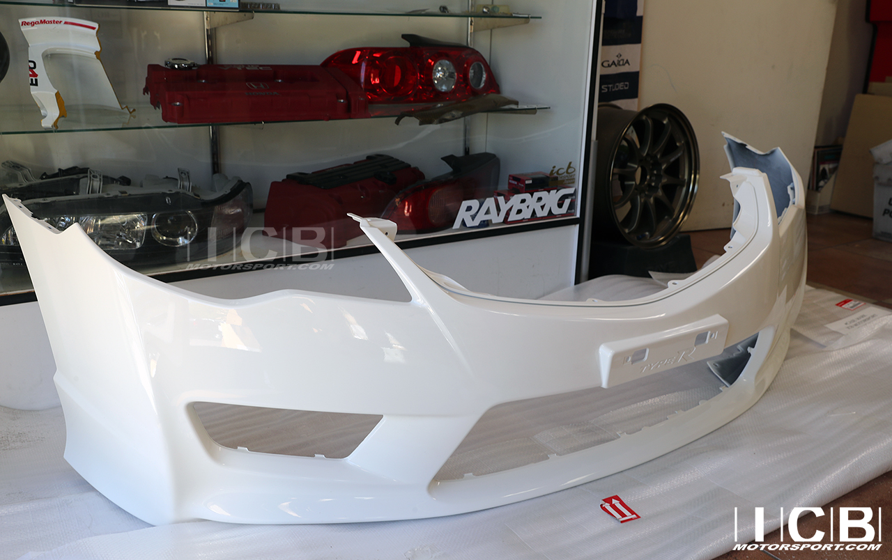 JDM Honda Civic Type R FD2 Front Bumper NH0 Champ White (options: Mugen ...