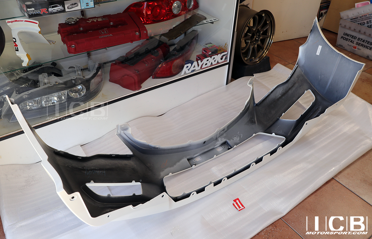 JDM Honda Civic Type R FD2 Front Bumper NH0 Champ White (options: Mugen ...