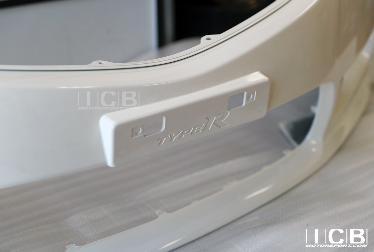 JDM Honda Civic Type R FD2 Front Bumper NH0 Champ White (options: Mugen ...
