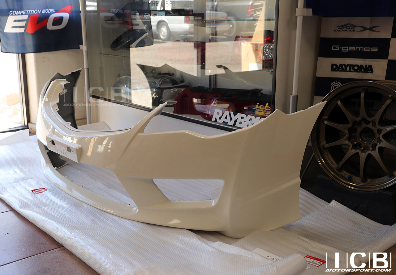 JDM Honda Civic Type R FD2 Front Bumper NH0 Champ White (options: Mugen ...