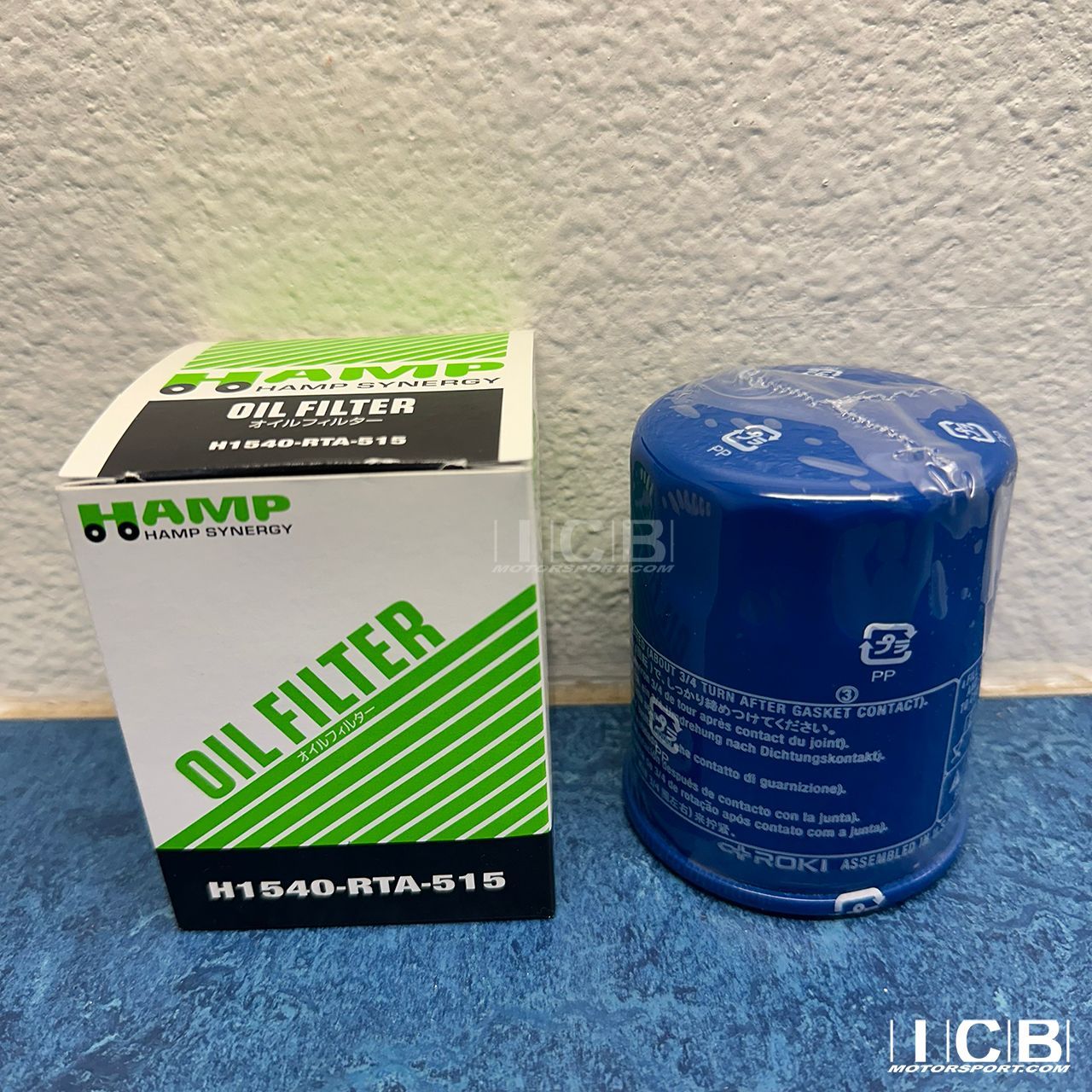 JDM Honda Hamp Synergy Oil Filter ROKI H1540-RTA-515 Discontinued - RARE
