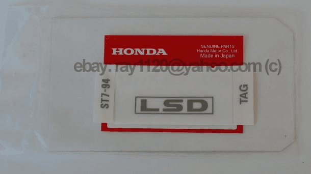 JDM DC2 DB8 Integra Type R 94-01