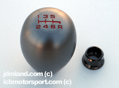 JDM Integra DC5 Type R Aluminum 6 Speed Shift Knob Bronze with locking nut