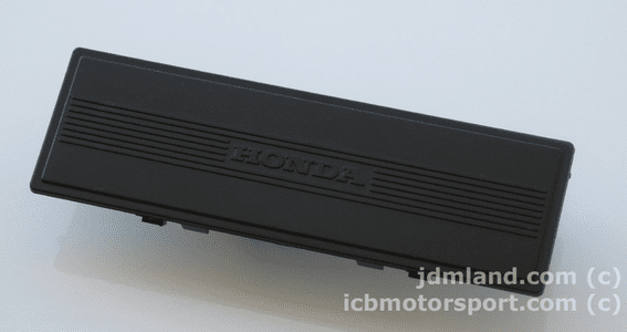JDM Radio Block Off Plate w/ Honda Logo (Single Din)