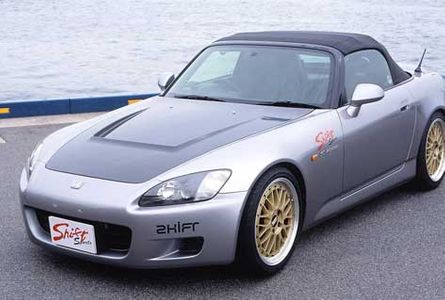 JDM Shift Sports FRP/Carbon Aero Vented Hood Honda S2000 AP1/AP2
