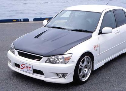 JDM Shift Sports FRP/Carbon Aero Vented Hood Toyota Altezza IS300 SXE10