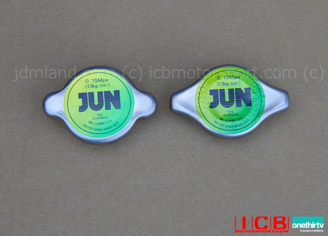 JUN Auto High Performance Radiator Caps Type S 1.5kg Type N 1.3kg