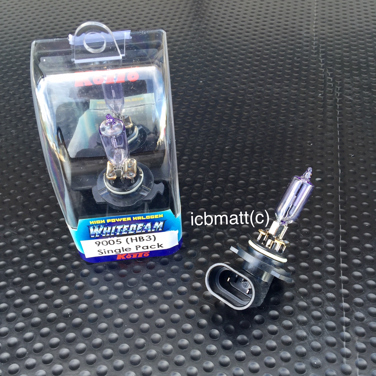 Koito High Power Halogen White Beam 9005 HB3 Pair