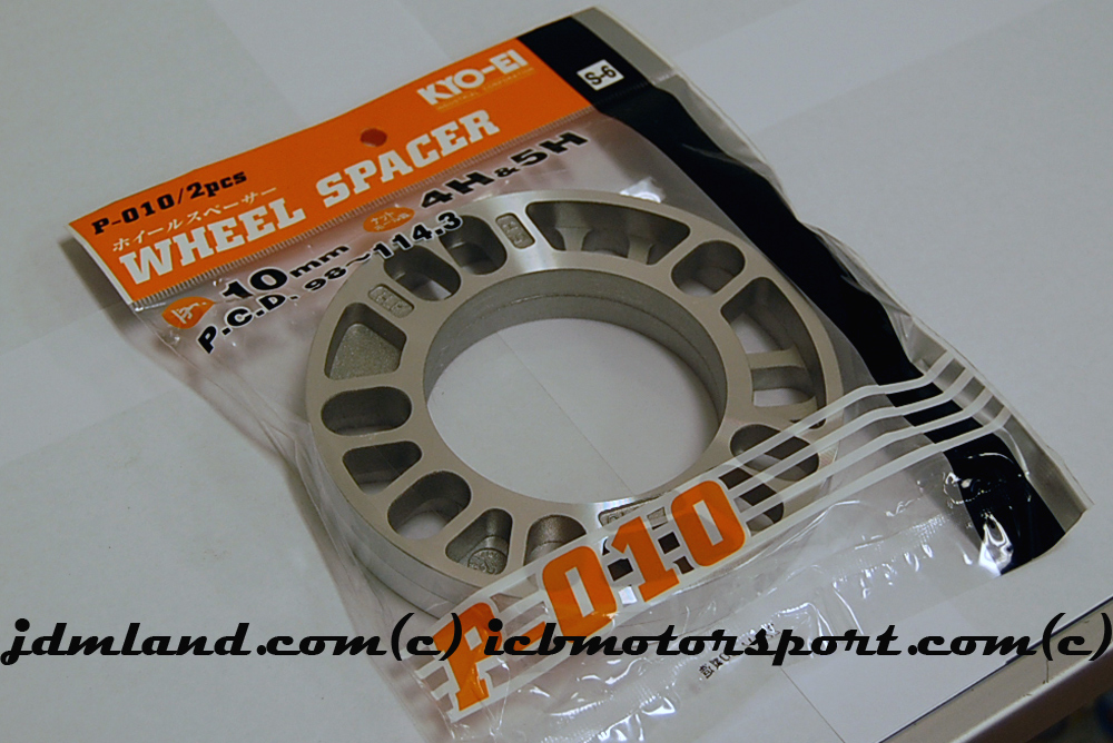 KYO-EI Project Kics Universal Plate Spacers - 10mm Pair