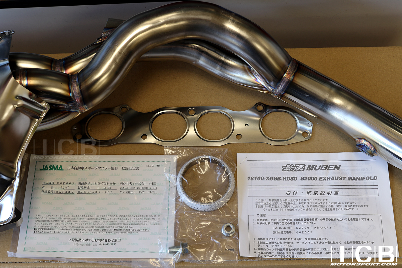 Mugen Exhaust Manifold/Header 4-2-1 for S2000 F22C/AP2 18100-XGSB-K0S0