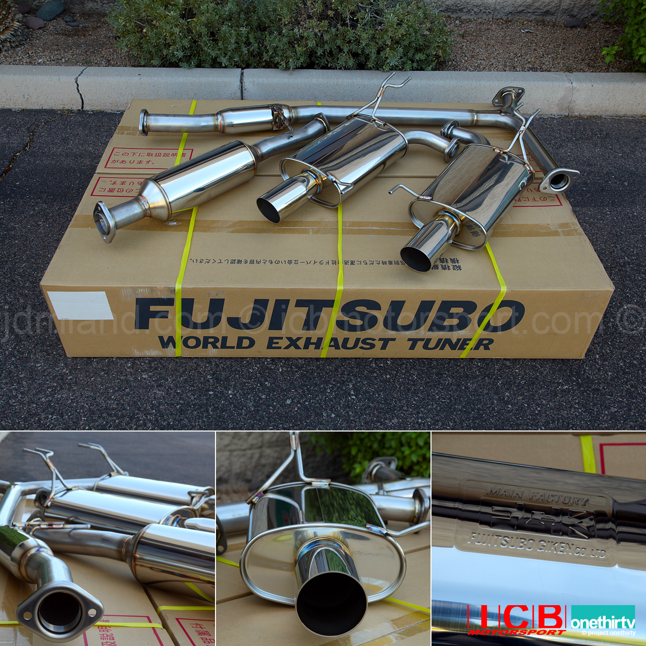 NEW Fujitsubo Legalis R Exhaust JDM/USDM Acura CL9 TSX 2004-2008 Part ...
