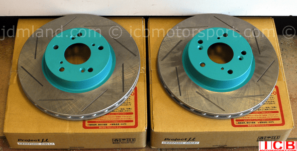 Project Mu CR Club Racer Brake Rotors JDM DC5 Integra Type R w/ Brembos