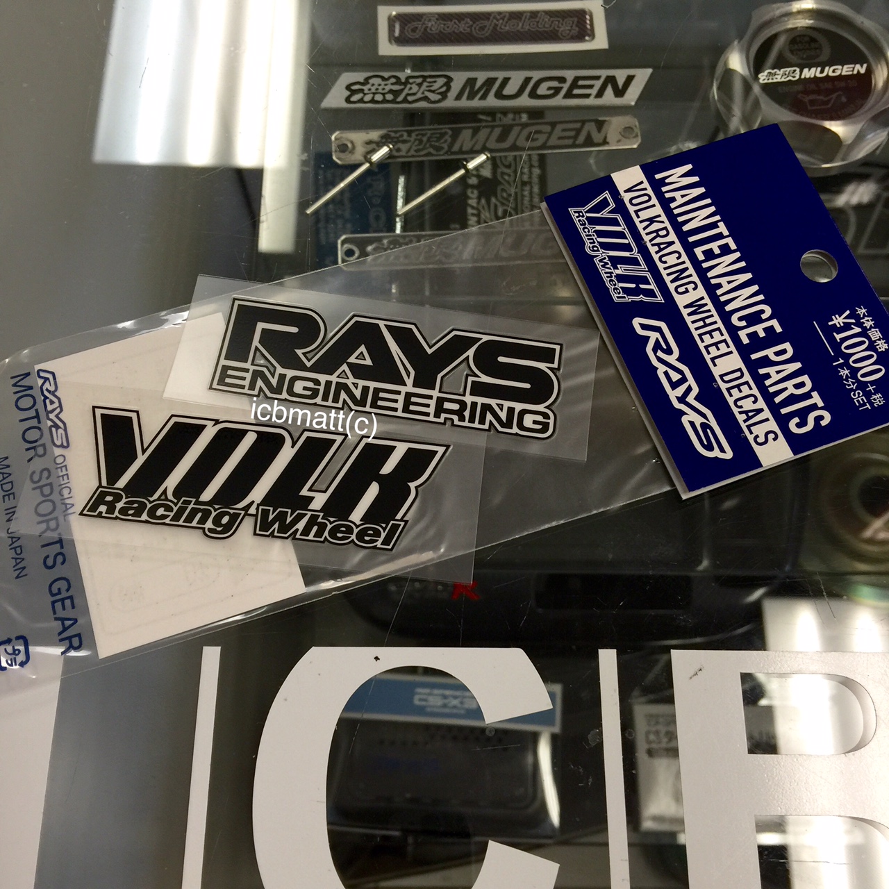 Rays Engineering Volk Racing TE37 Black Replacement Wheel Spoke Decals