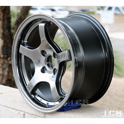 Rays Gram Lights 57CR 15X8 4X100 / 5X1143 +35 Offset Grace / Formula SilverConcave Face